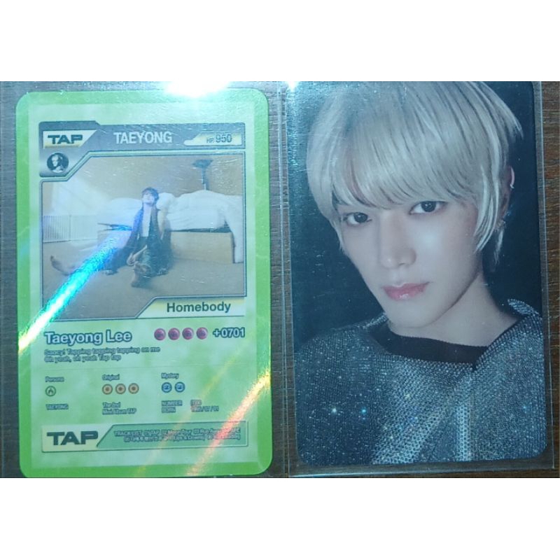 Jual NCT Taeyong Tap hidden card & photocard | Shopee Indonesia