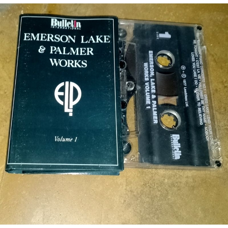 Jual Kaset pita:Emerson Lake&Palmer- Works vol.1 | Shopee Indonesia