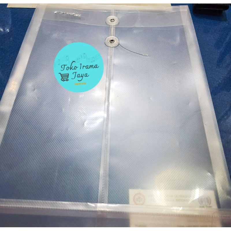 Jual map folder/map plastik tali folio/f4 map murah/map kantor/map ...