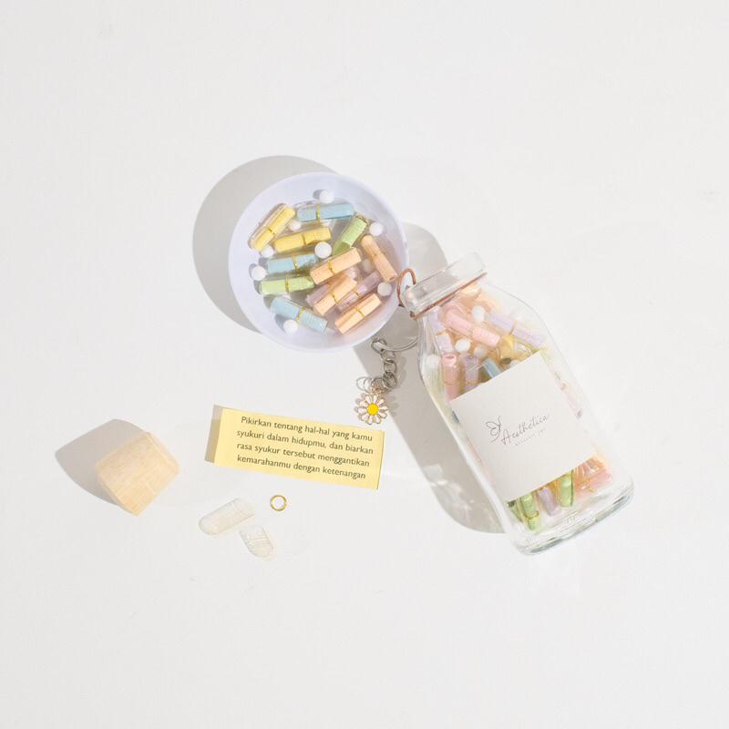 Jual kapsul mood [sudah ditulis] / bottle mood / jar of mood / jar of ...