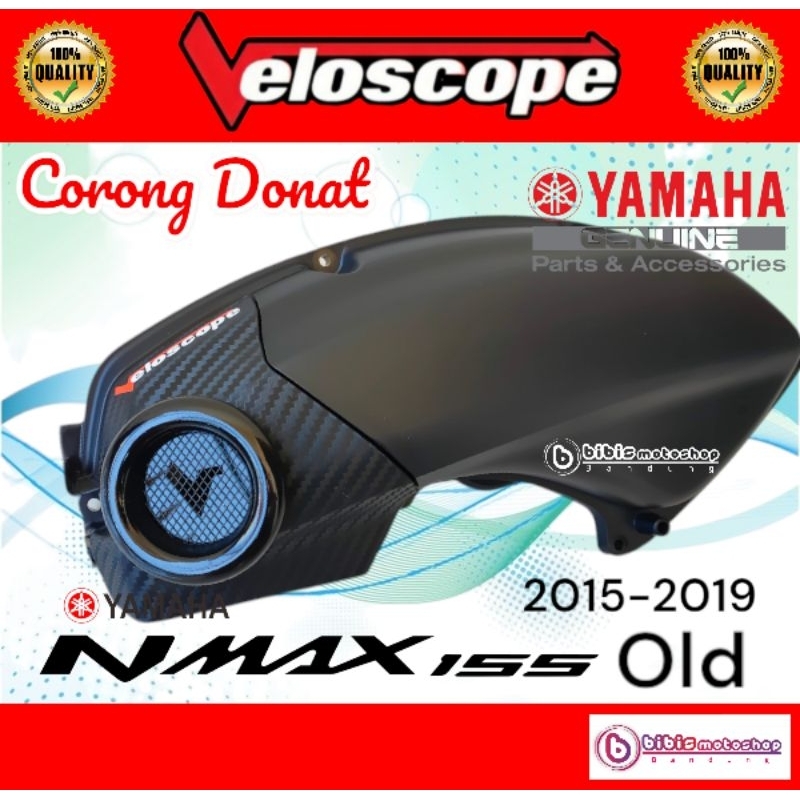 Jual Veloscope Yamaha Nmax Old Velocity Corong Donat Cover Filter Udara ...