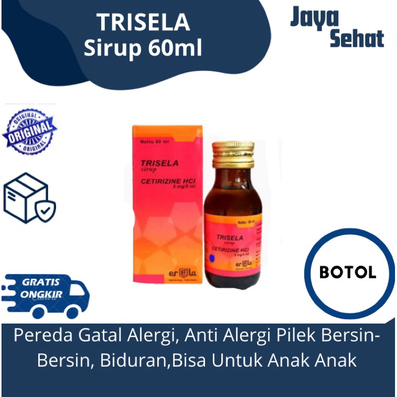 Jual Trisela Sirup 60ml (Per Botol) | Shopee Indonesia