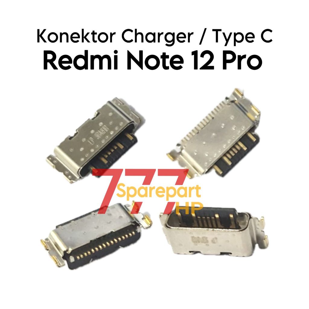 Jual Konektor Charger Only Type C Xiaomi Redmi Note 12 Pro / 22101316C ...