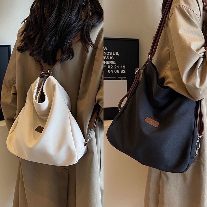 Jual [READY/COD]Tas Bahu Wanita Bahan Kanvas Tas Biasa Tas Bahu Kanvas ...