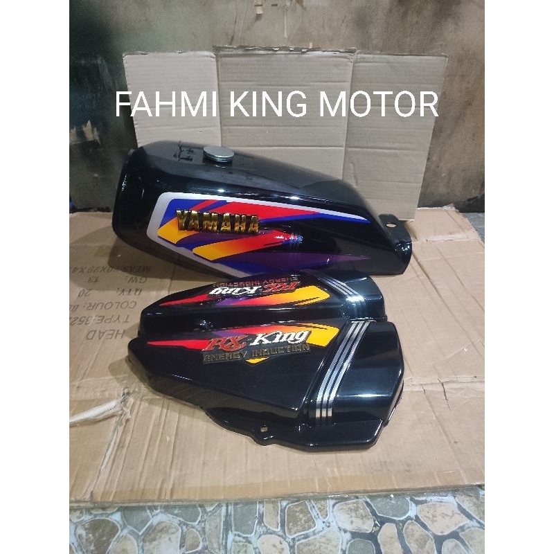 Jual TANGKI SET DOP AKI RXKING RX KING 1996 MERAH ORANGE SESUAI POTO ...