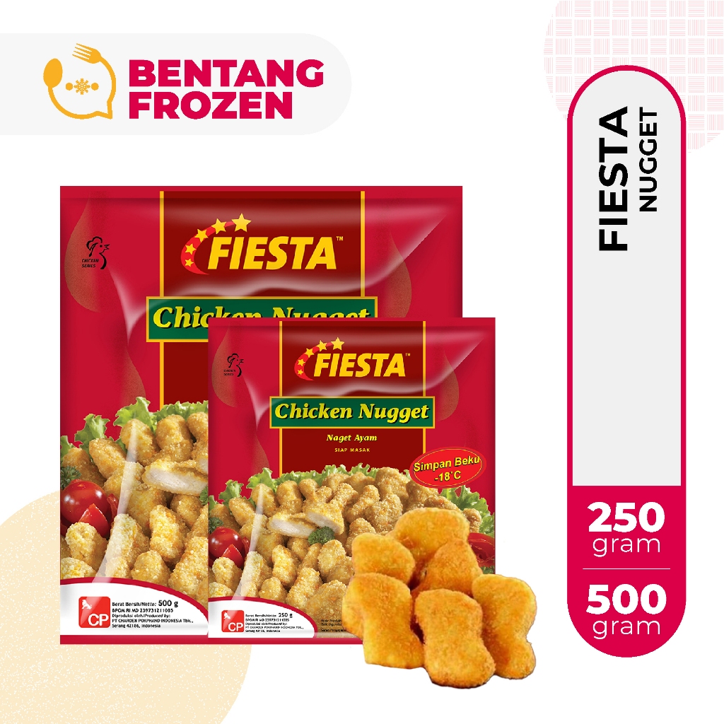 Jual Fiesta Chicken Nugget 250gr - 500gr / Naget Ayam | Shopee Indonesia