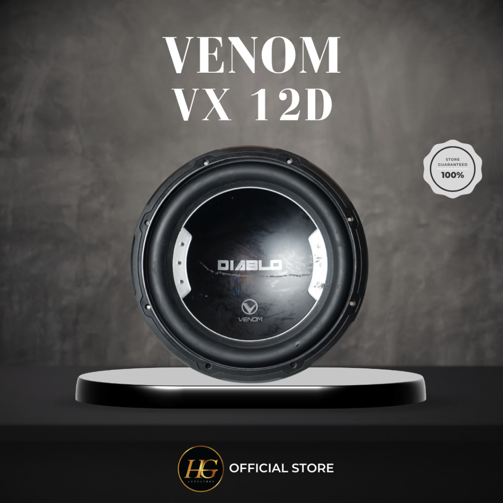 Jual Subwoofer 12 inch Venom VX 12D (second) | Shopee Indonesia