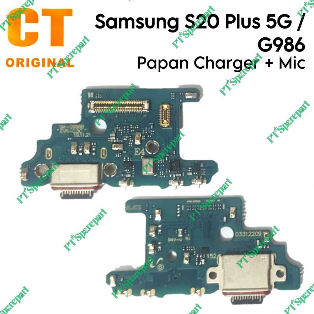 Jual Papan Konektor PCB Charger + Mic Samsung Galaxy S20 Plus 5G / G986 / SM-G986 / SM-G986F ...