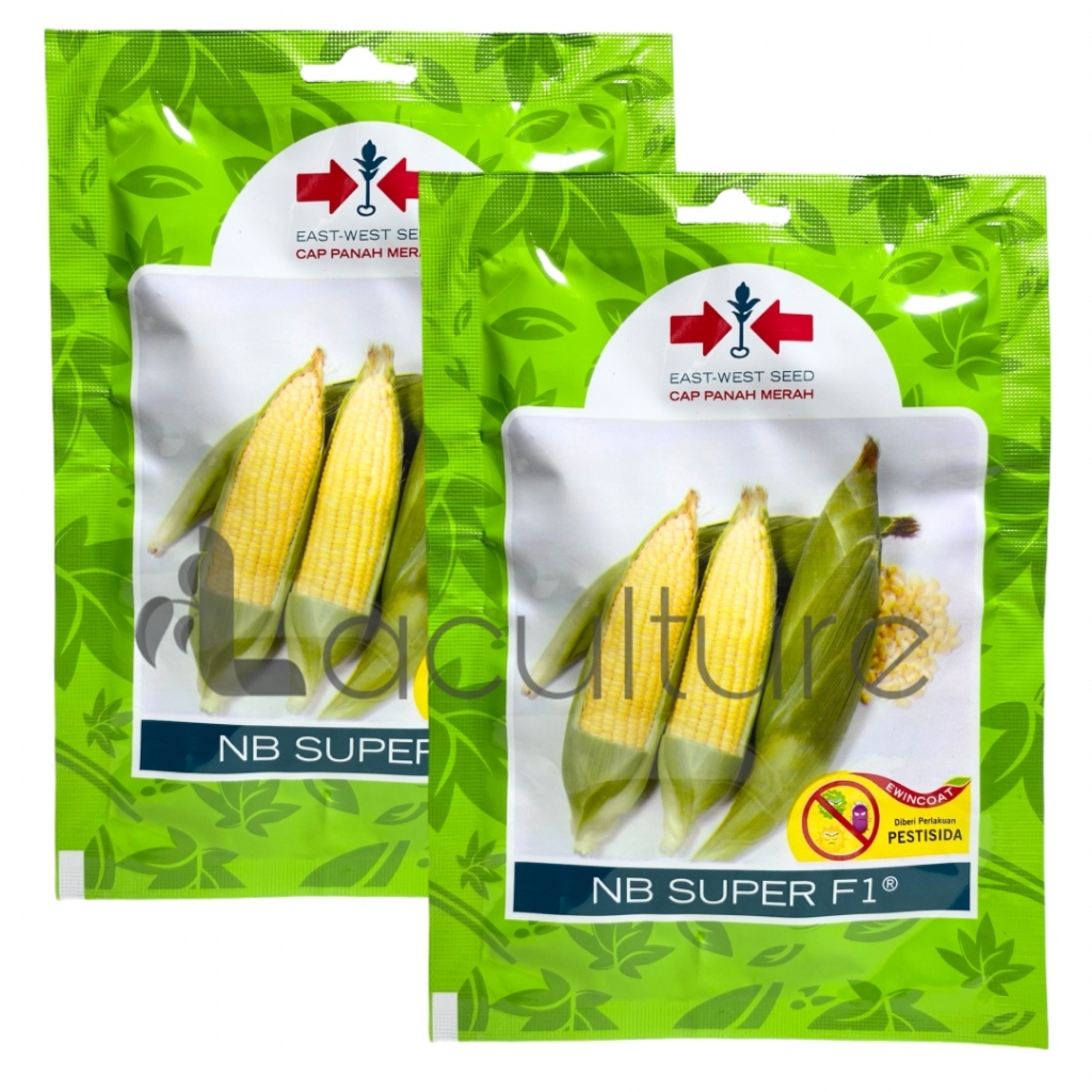 Jual Benih Jagung Manis NB SUPER F1 Isi 200 Butir Cap Panah Merah ...