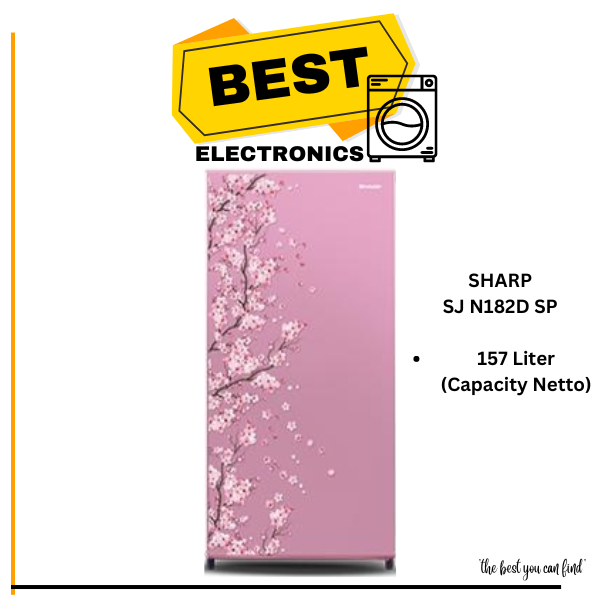 Jual Kulkas 1 Pintu Sharp SJ N182D SJN182D SB SP SH SJ N182 182D SJN ...