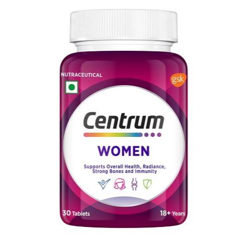 Jual Centrum Women, World's #1 Multivitamin with Biotin| 30 tablets ...