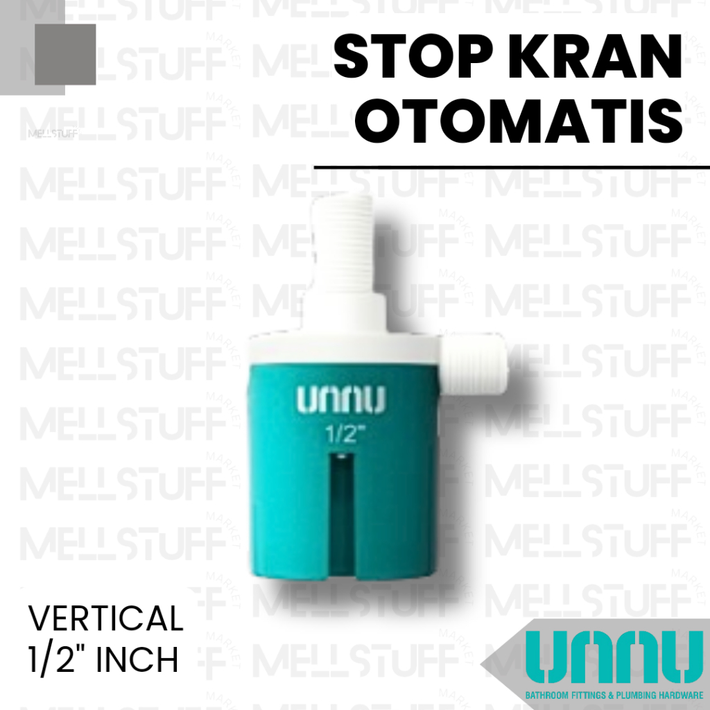 Jual Stop Kran Otomatis Vertical UNNU - AWV 1/2" Inch | Shopee Indonesia