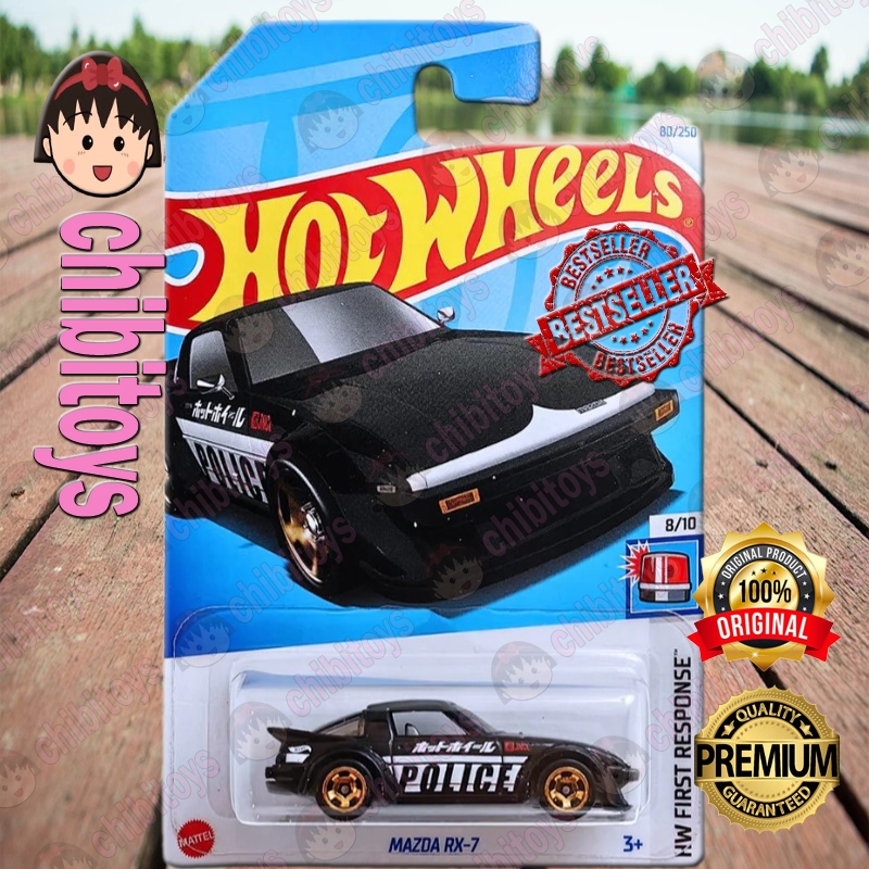 Jual Hot Wheels Mazda Rx-7 2020 2022 2024 Police Fs Jdm Performa Rx-5 ...