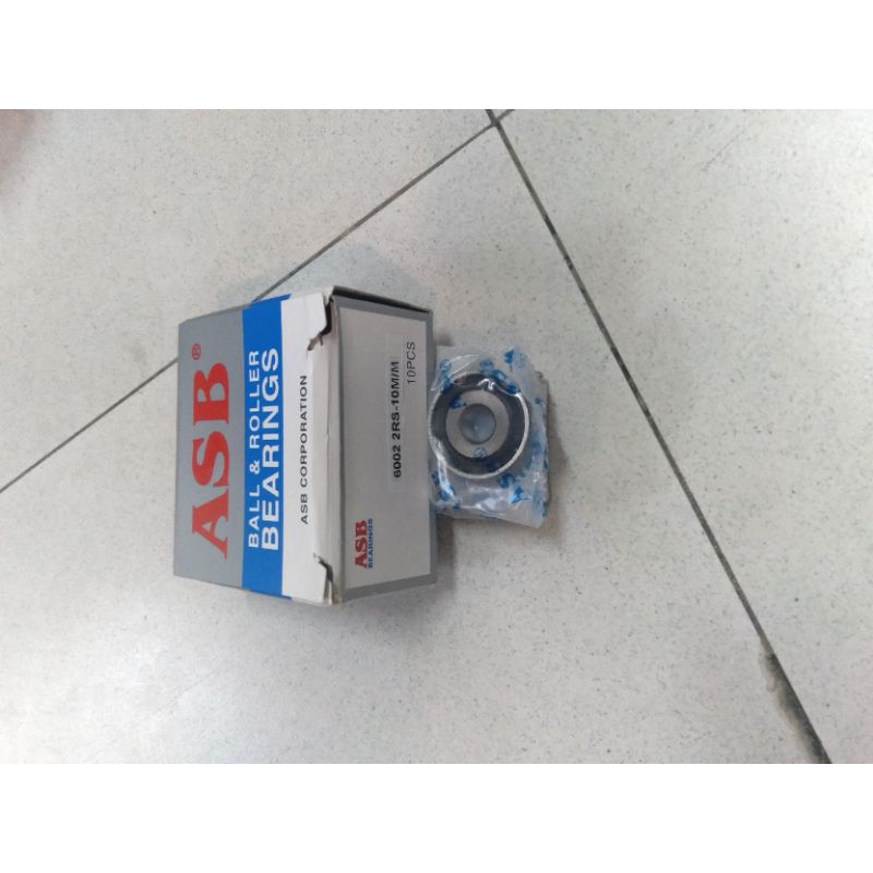 Jual BALL BEARING 6002 2RS-10MM ASB | Shopee Indonesia