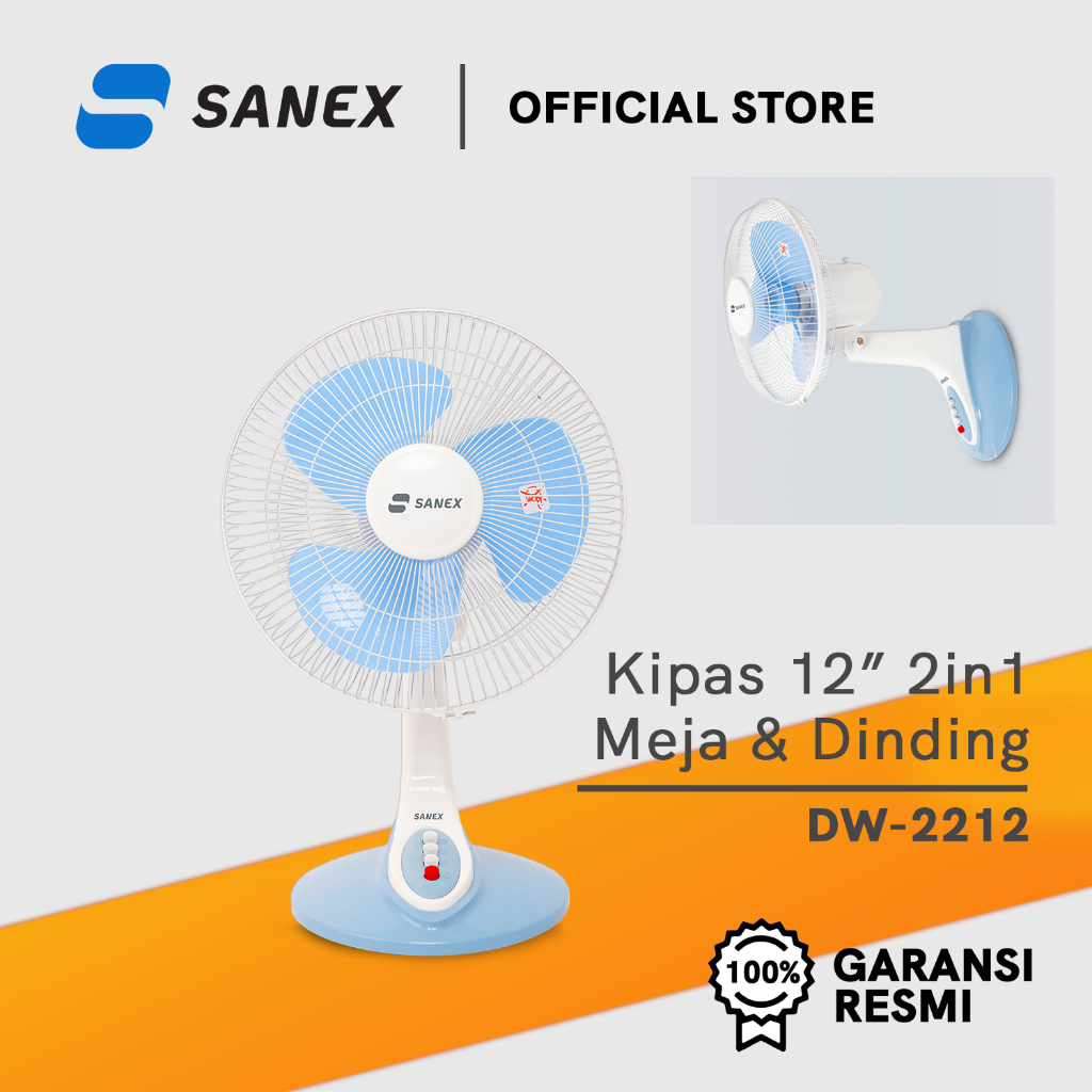 Jual SANEX Kipas Angin Meja 12 Inch DW-2212 | Shopee Indonesia