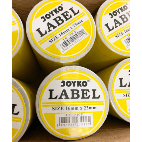 Jual Price Label Label Harga Joyko LB-P2CY (1 Pack isi 10 roll ...