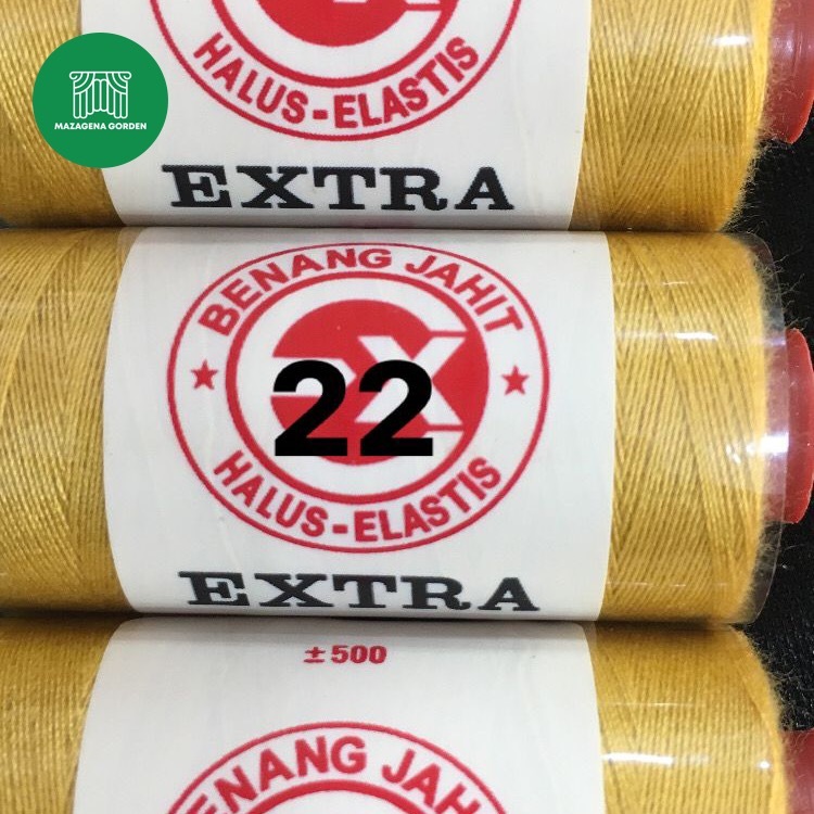 Jual Benang Jahit Extra 500 yard ( Satuan ) ( Halaman 3 ) | Shopee ...