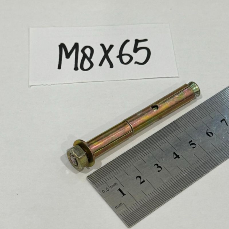 Jual baut beton 08x65 WOWO dyanabolt / dinabolt / danabolt / anchor ...