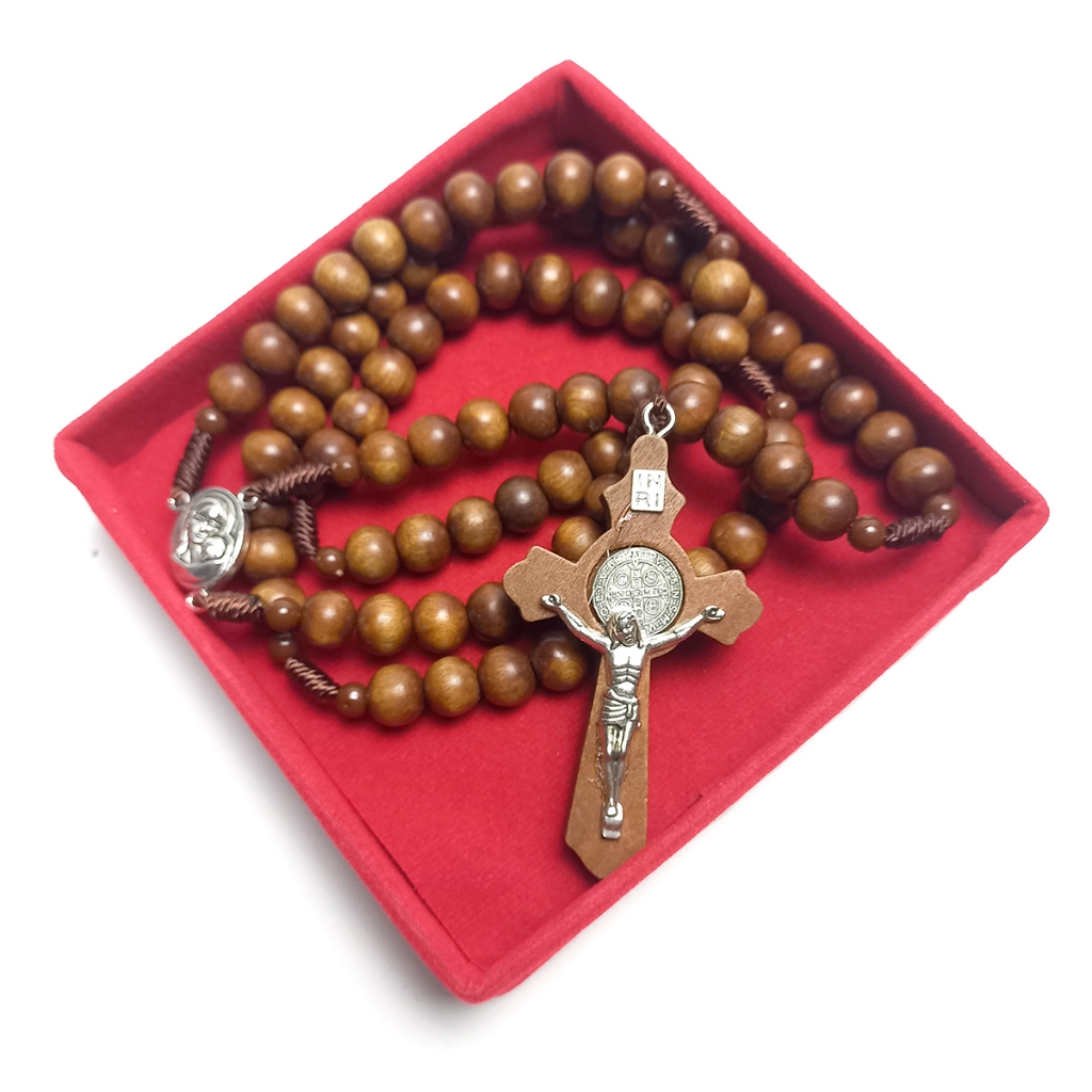 Jual (EKSKLUSIF) Rosario 77 Bapa Kami Kayu STIGI Original / Devosi Rosario 77 Bapa Kami | Shopee ...