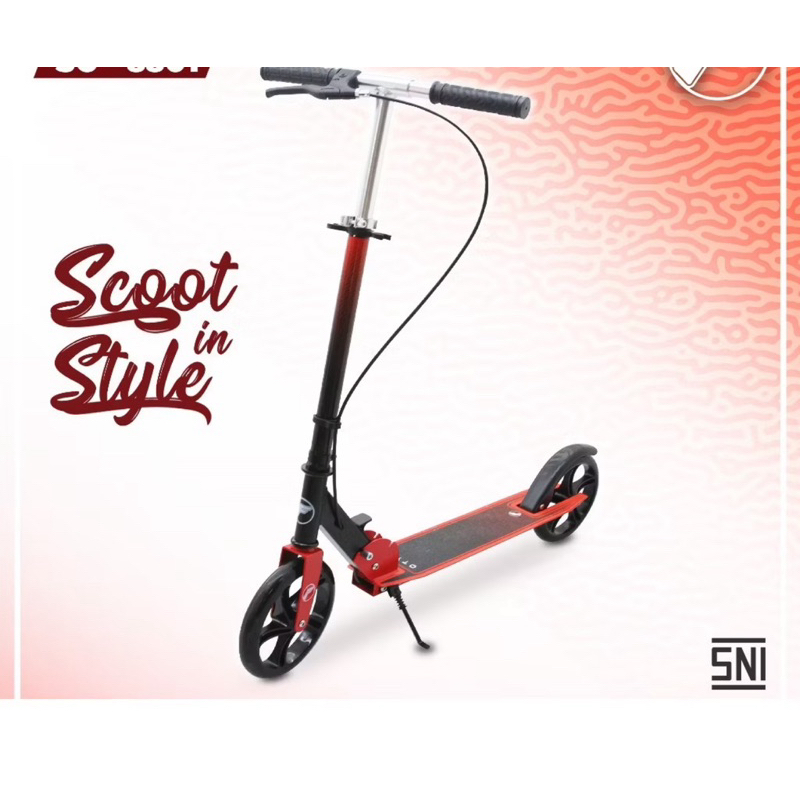 Jual SKUTER LIPAT BISA DEWASA TAHAN BEBAN 150kg SCOOTER SEPEDA MUSIC ...