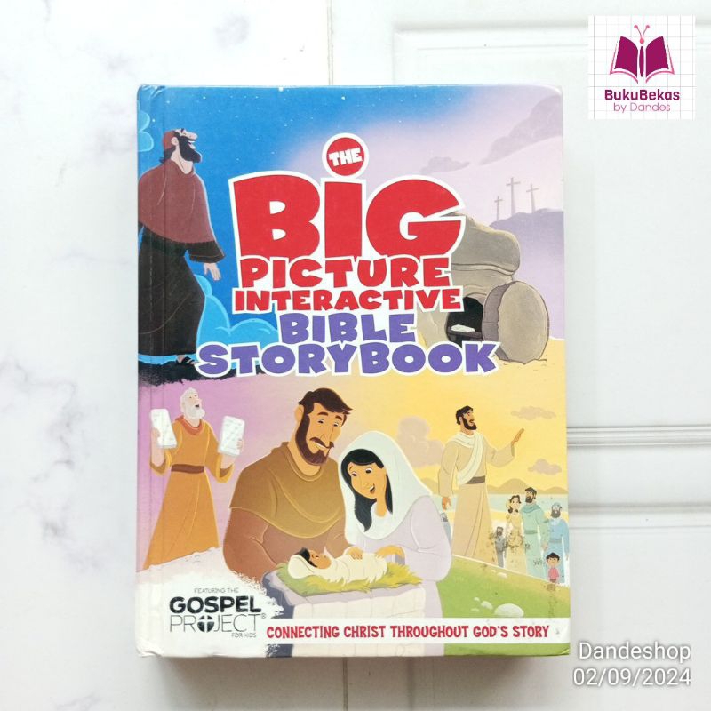 Jual The Big Picture Interactive Bible Storybook - English Children Story Book | Shopee Indonesia