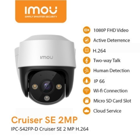 Jual Imou Cruiser SE IPC-S21FA PoE 2MP Full Color Night Vision HD 1080P ...
