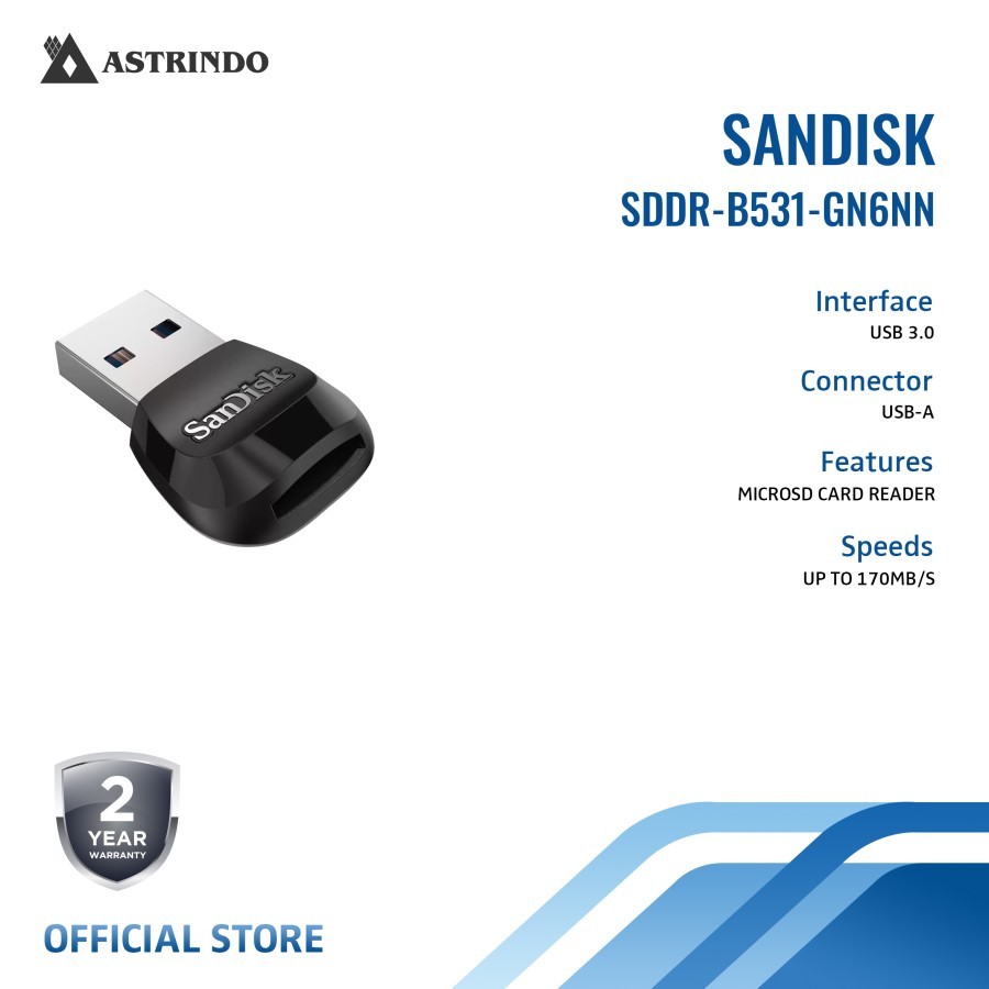 Jual Sandisk Mobile Mate USB 3.0 microSD Card Reader | Shopee Indonesia