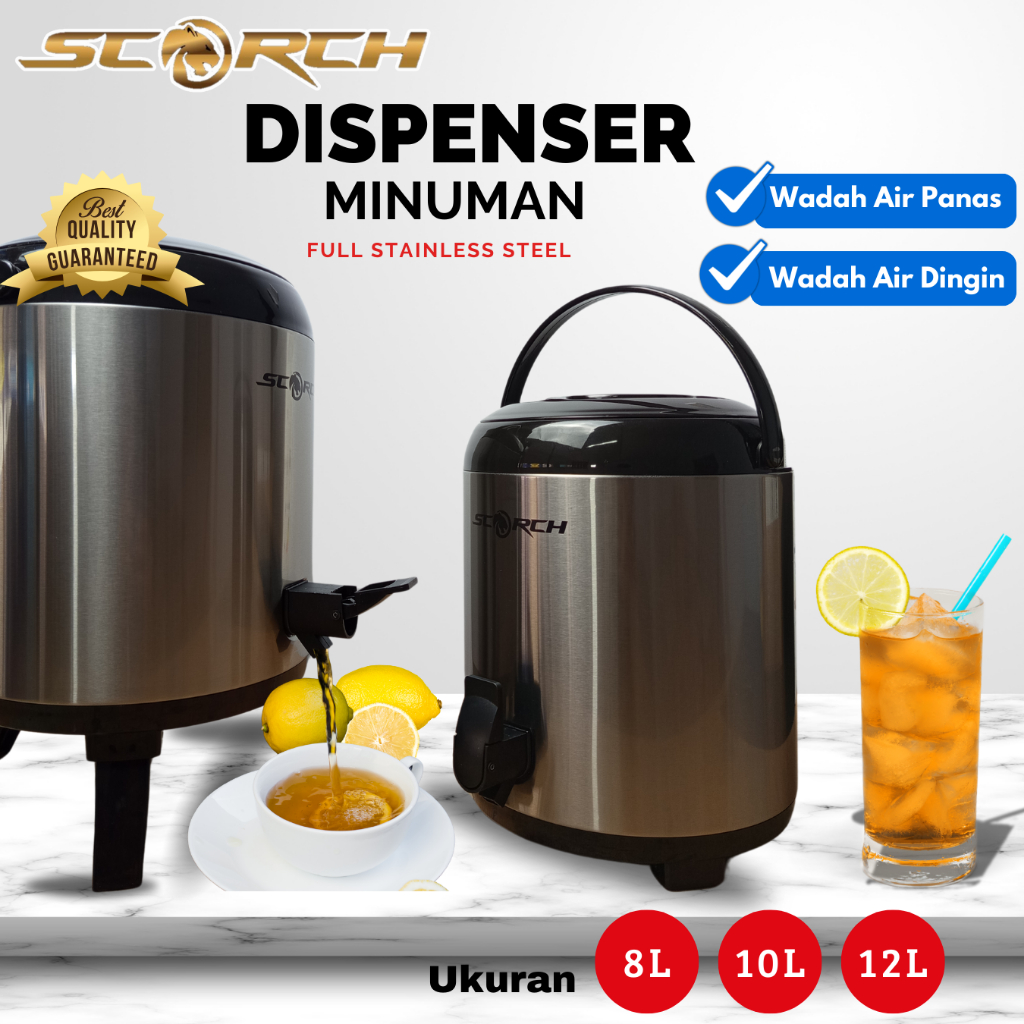 Jual Scorch - Termos Jumbo 8 10 12 Liter / Dispenser Minuman Serbaguna ...