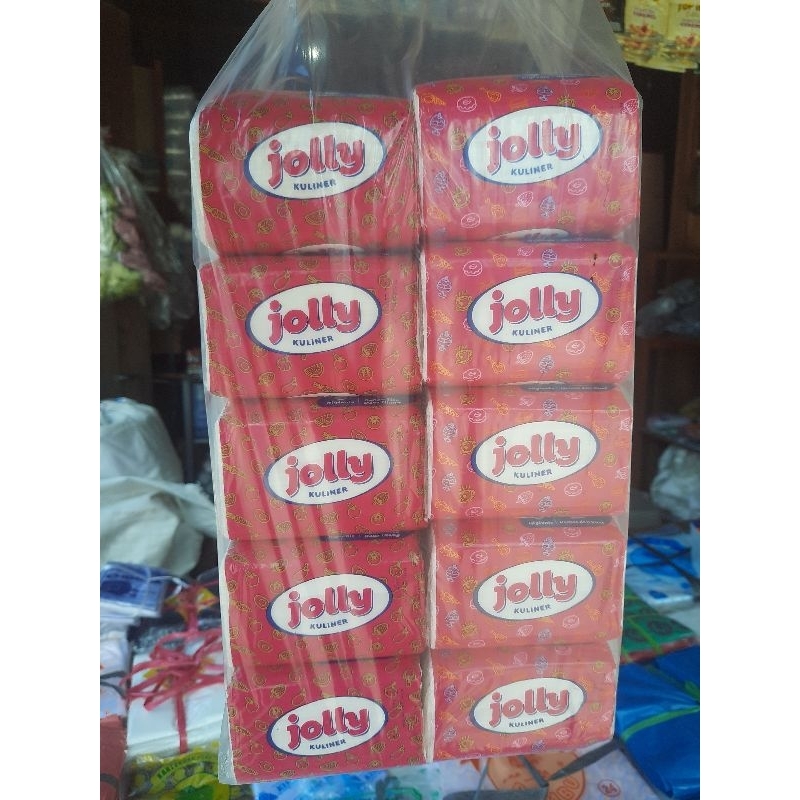 Jual Tisu jolly pop up/kecil isi 10 pack 200 lembar | Shopee Indonesia