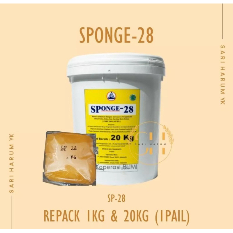 Jual Pelembut | pengembang kue | Sponge 28 SP TBM Ovalet cake ...
