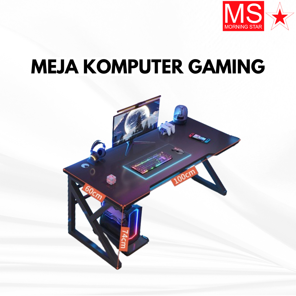 Jual Morning Star Meja Komputer Meja Kantor Meja Belajar Meja Kerja PC ...