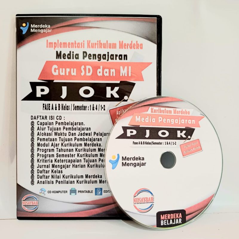 Jual Perangkat Ajar PJOK Kelas 1 dan 4 Kurikulum Merdeka | Shopee Indonesia