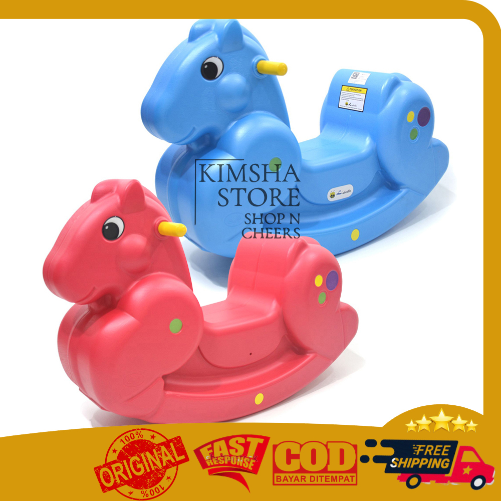 Jual Labeille ID Rocking Horse L Big Kuda Kudaan Mainan Anak Goyang Jungkat Jungkit | Shopee ...