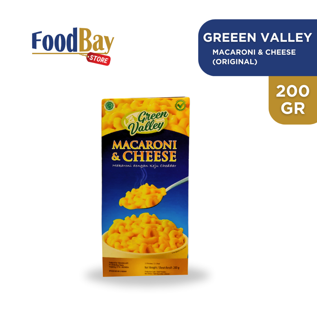 Jual GREEN VALLEY Macaroni and Cheese Mac n Cheese ORIGINAL 200 Gr ...