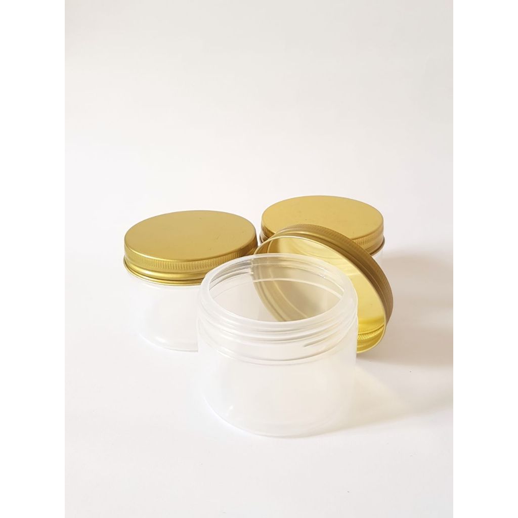 Jual Pot plastik tutup kaleng ukuran 50gr / 50ml | Shopee Indonesia