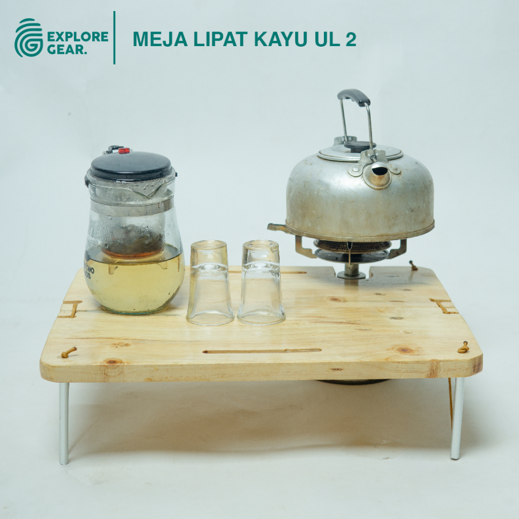 Jual Explore Store Project - Folding Table Meja Kayu Lipat Meja Camping ...
