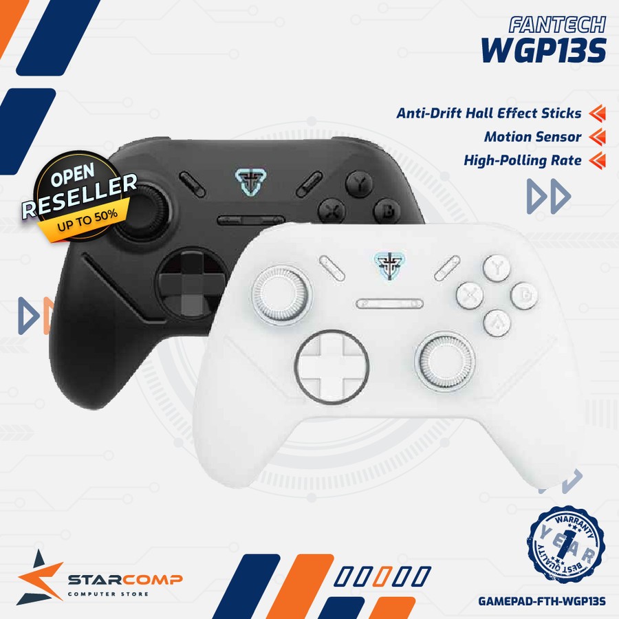 Jual Fantech WGP13s Shooter III Hall Effect Wireless Gamepad WGP 13s ...
