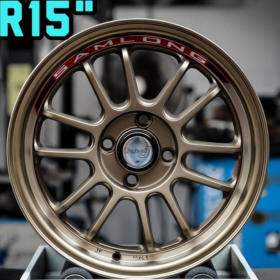 Jual velg racing 15 SAMLONG TROJECT J R15 brio jazz city freed agya ...