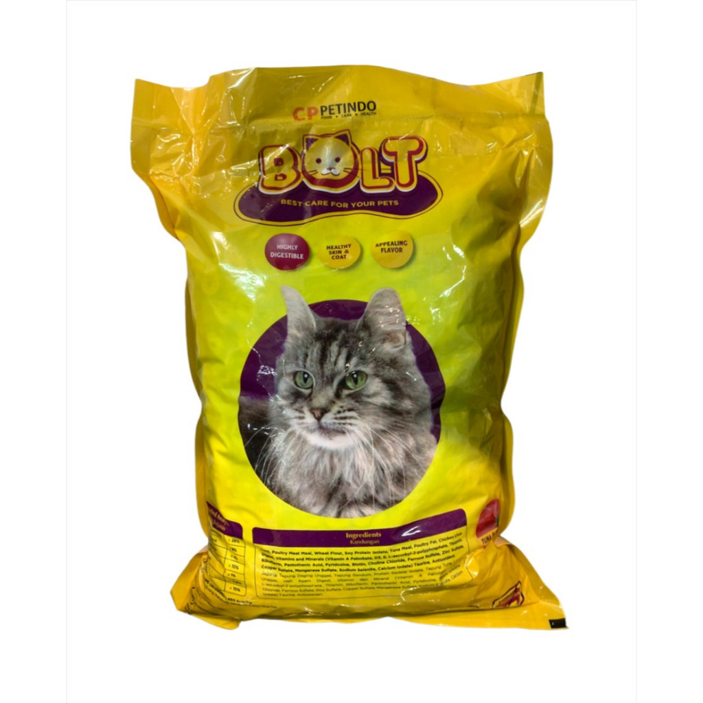 Jual BOLT Tuna Cat Food 800gr - Kibble Donut (Repack) - JAVA Petco ...