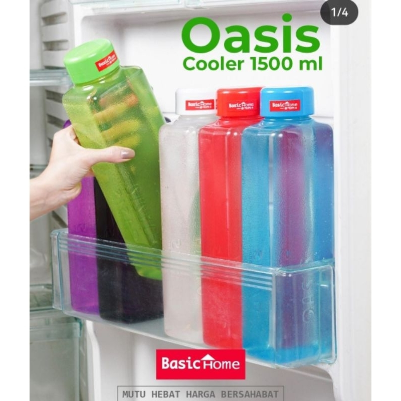 Jual Botol OASIS minum kulkas jumbo 1.5 Liter member lion star | Shopee ...