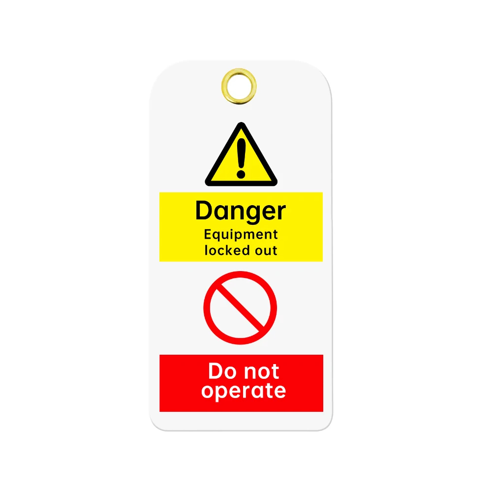 Jual Danger Tag/Tagout Label/Tag Out Loto Osha/PVC Lockout Tag Do Not ...