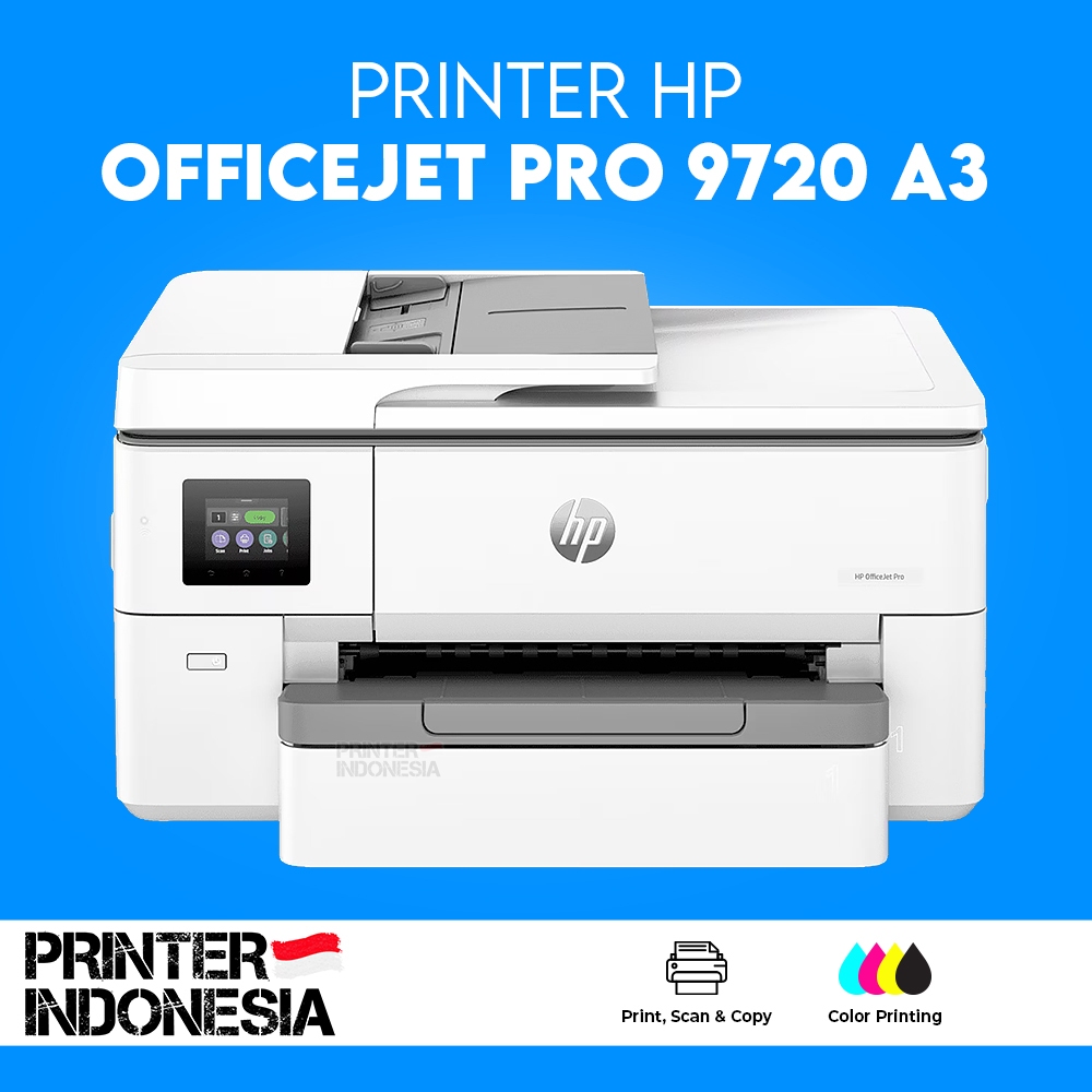 Jual Printer HP Officejet Pro 9720 A3 Wireless Multi Fungsi pengganti ...