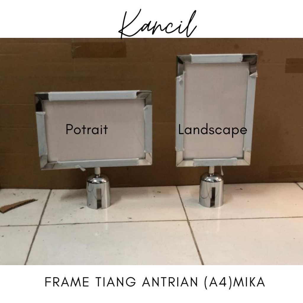 Jual FRAME TIANG ANTRIAN / SIGNBOARD TIANG ANTRIAN | Shopee Indonesia