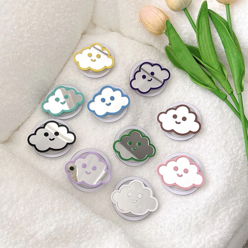 Jual Cloudy Mirror Popsocket Magnetic Magsafe Pop Awan Kaca [BIASA ...
