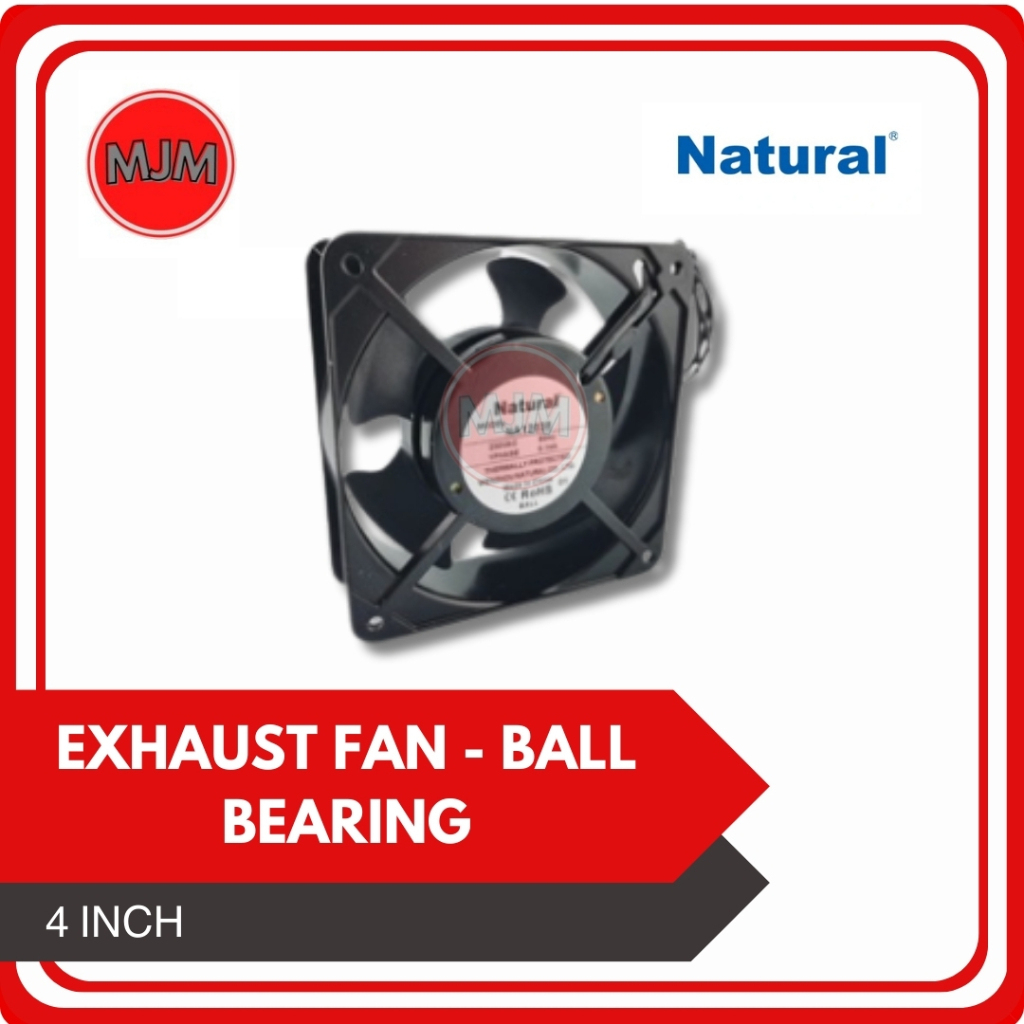 Jual Industrial Blower/Cooling/Exhaust Fan 4 Inch Ball Bearing ...