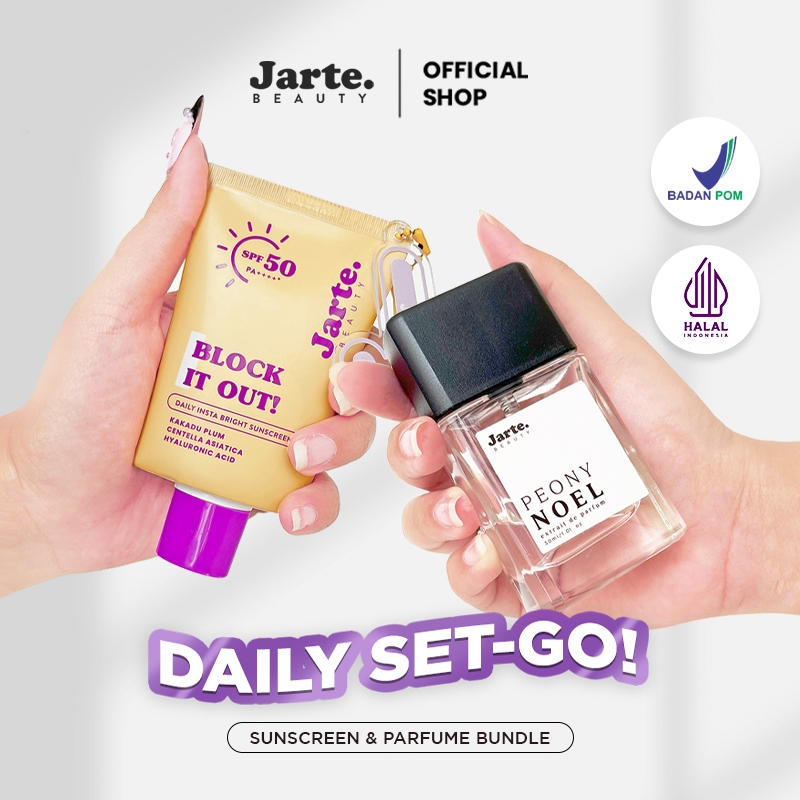 Jual Jarte Beauty Daily Set-Go! Bundle - Sunscreen SPF 50 PA++++ dan ...