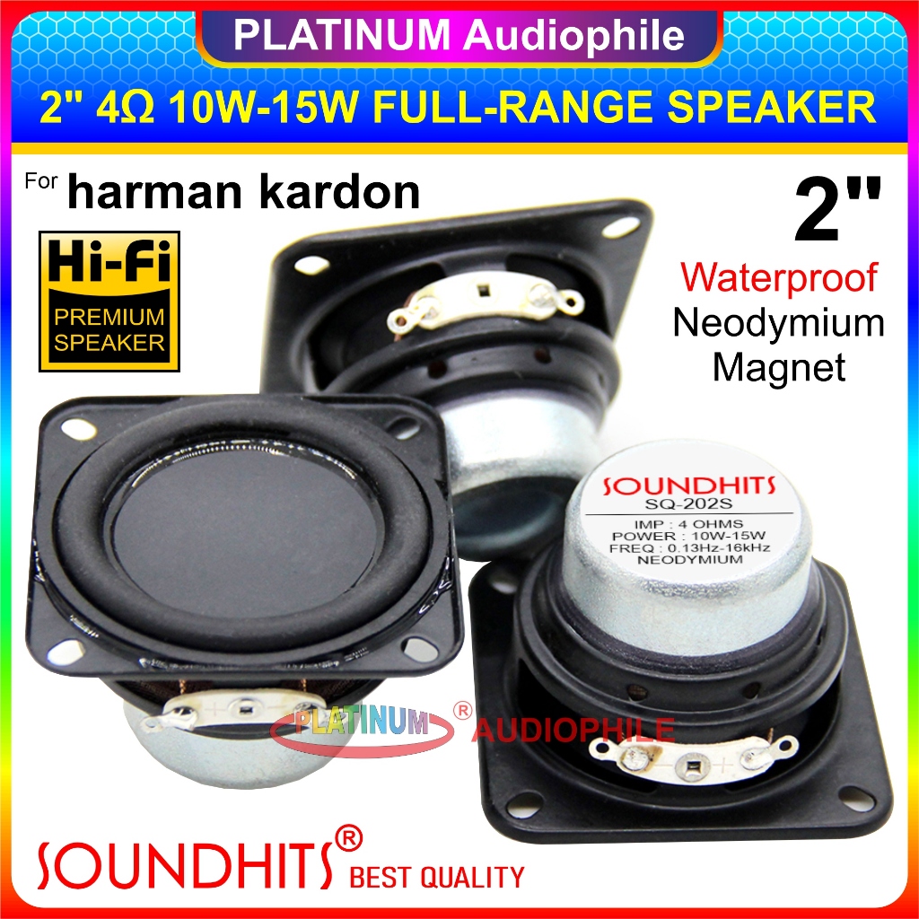 Jual Speaker Full range 2 Inch 4 ohm 10W 15W Hifi Speker 2" Fullrange Soundhits SQ-202S | Shopee ...