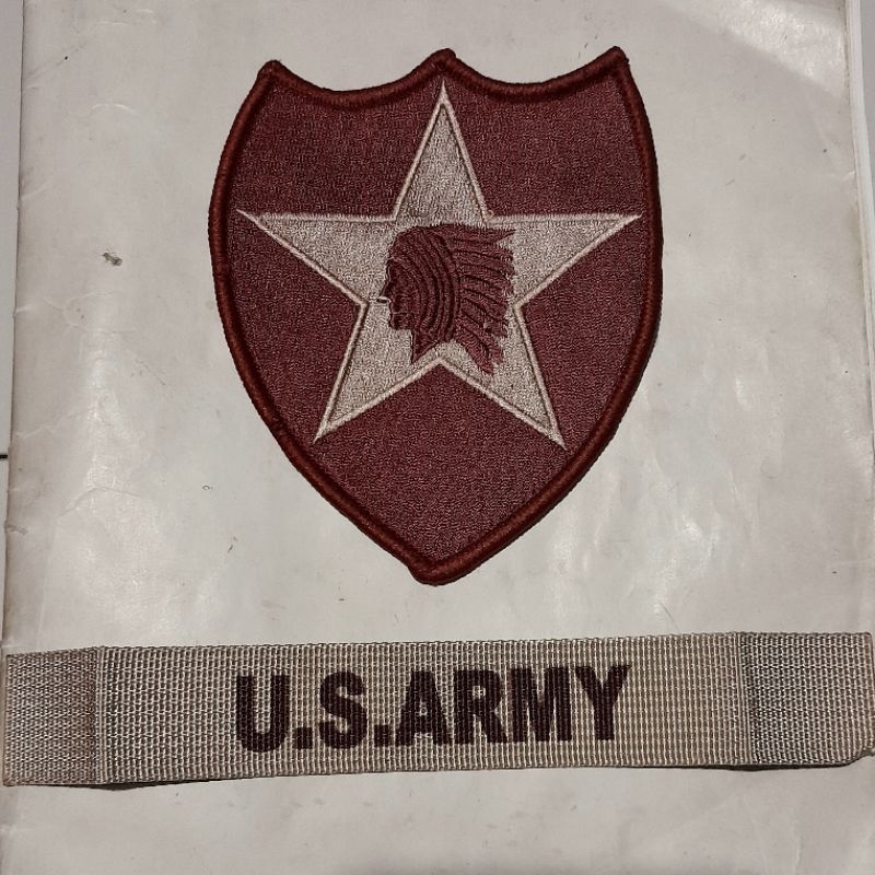 Jual BACA Deskripsi Patch Tab Tape Indianhead dan US ARMY for BDU 3DCU ...