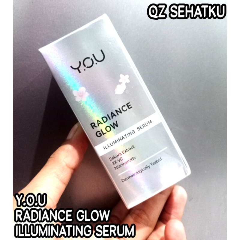 Jual YOU ~ Y.O.U ILLUMINATING SERUM RADIANCE GLOW SAKURA EXTRACT 3X VC ...