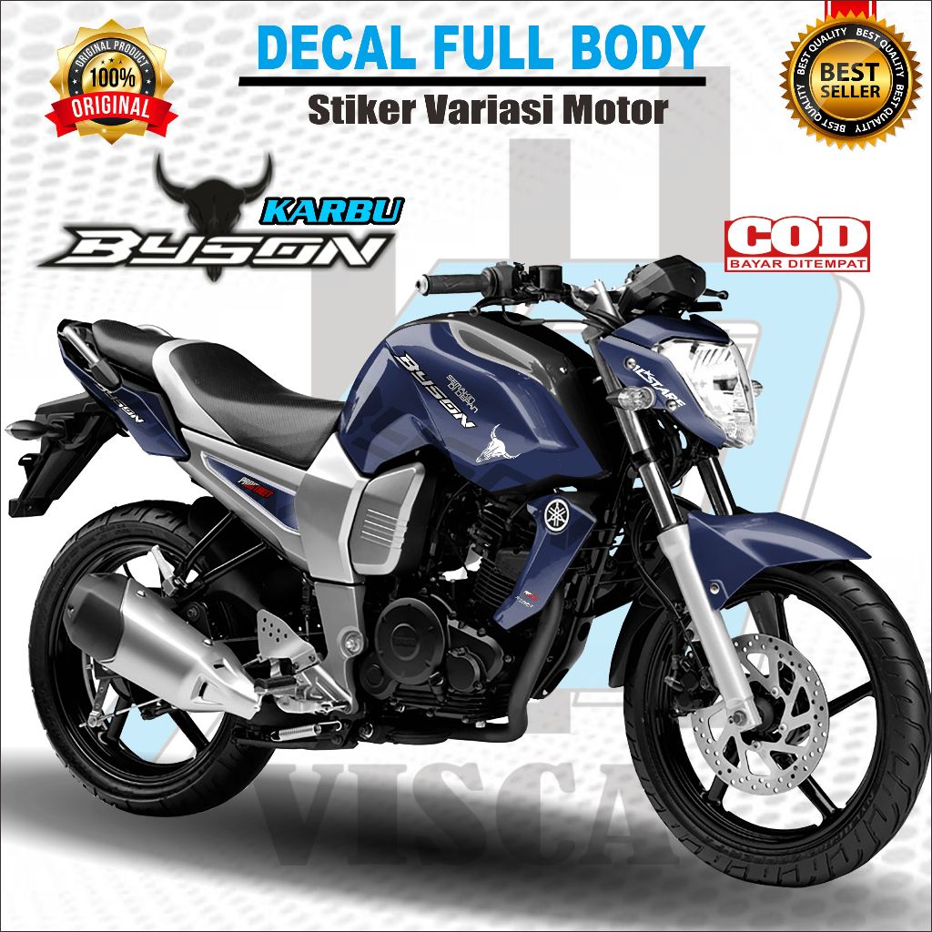 Jual Decal Stiker Byson Karbu Full Body Stiker Yamaha Byson Karbu ...